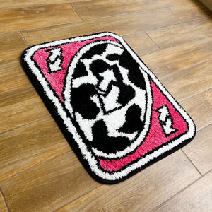 UNO Reverse Card Rug